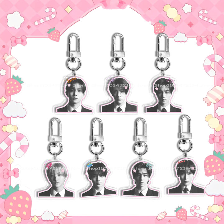 Kpop JUNGWON Keychain Acrylic Desire Unleash Album HEESEUNG JAKE Ni-ki ...