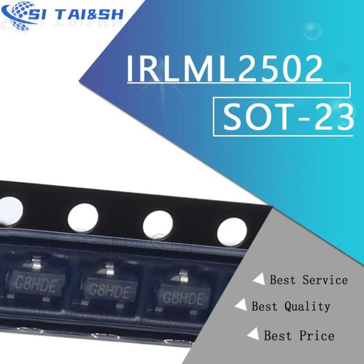 50pcs IRLML2502TRPBF SOT23 IRLML2502 SOT SOT-23 IRLML2402 IRLML2803 ...