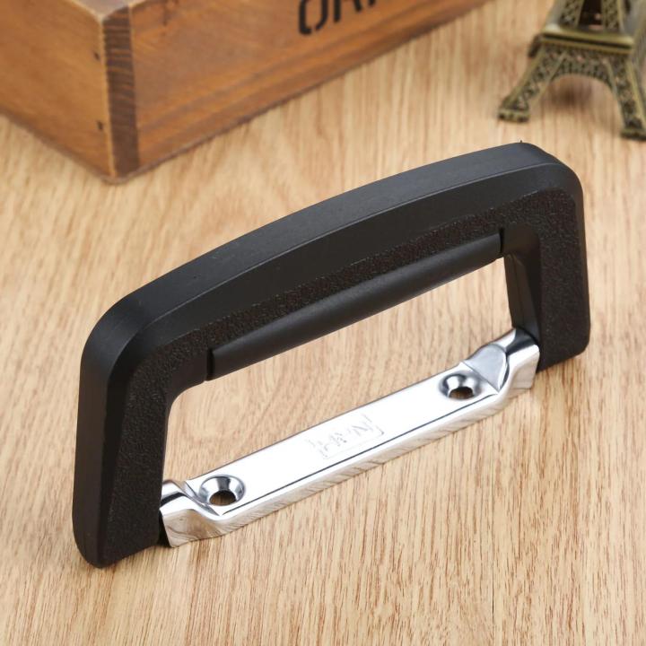 Black Case Handle Toolbox Cabinet Pull Flight Luggage Knob Air Bag ...
