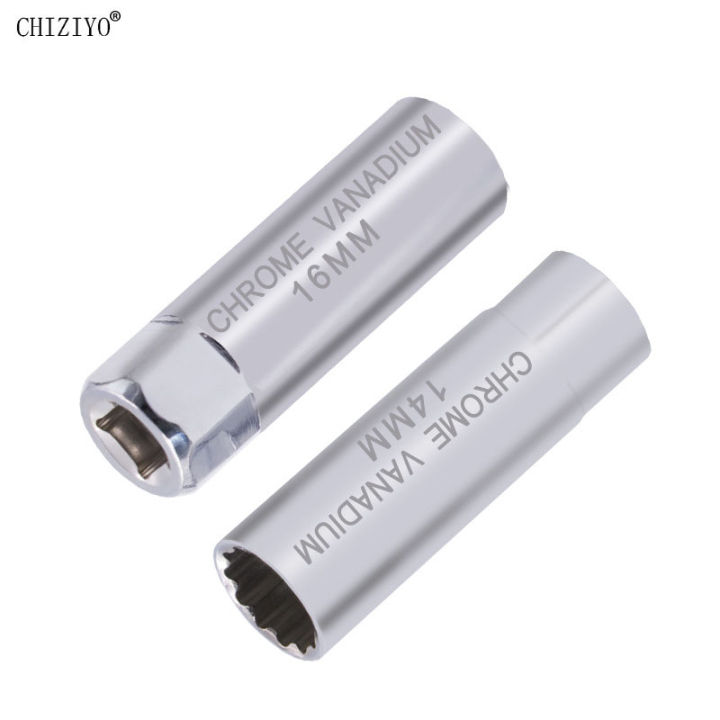 Universal Spark Plug Socket Spark Plug Wrench 3/8 Magnetic 12 Angle ...