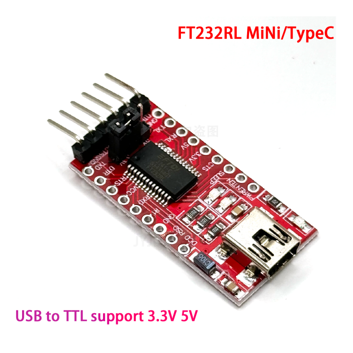 FT232RL FT232 FTDI USB 3.3V 5.5V to TTL Serial Adapter Module for ...