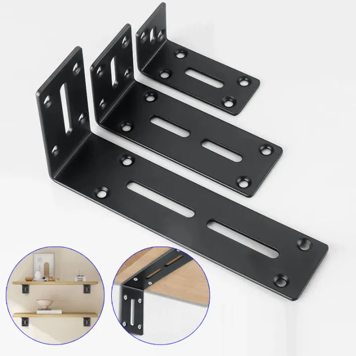 Black L Angle Code, metal adjustable Angle code, slotted Angle bracket ...
