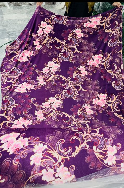 latest AC flece blanket double and single latest stylish and beautiful ...