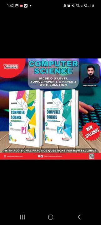O LEVEL COMPUTER SCIENCE TOPICAL PAST PAPER SET WIT SOLUTION | Daraz.pk