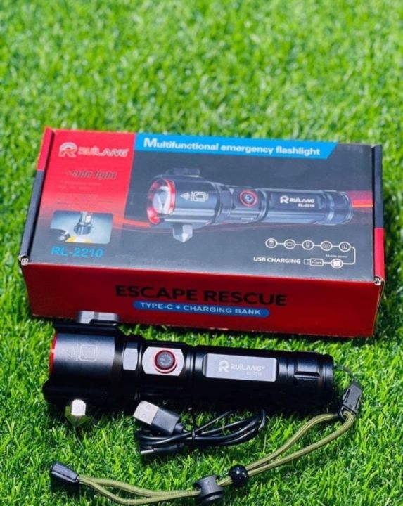 hurry bolt super power 2-in-1 8800 mah Emergency Flashlight & Charging ...