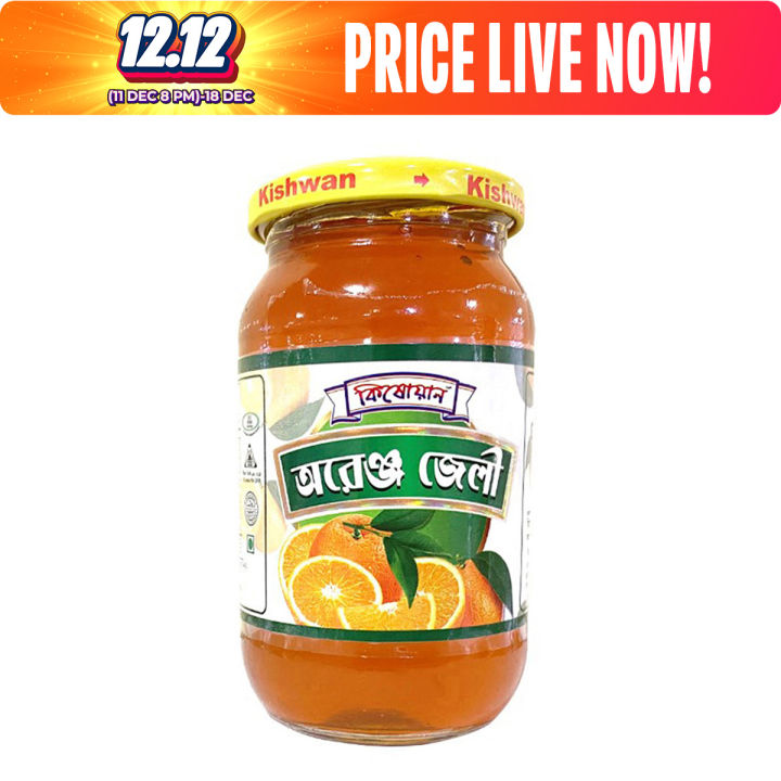 Kishwan Orange Jelly 250gm | Daraz.com.bd