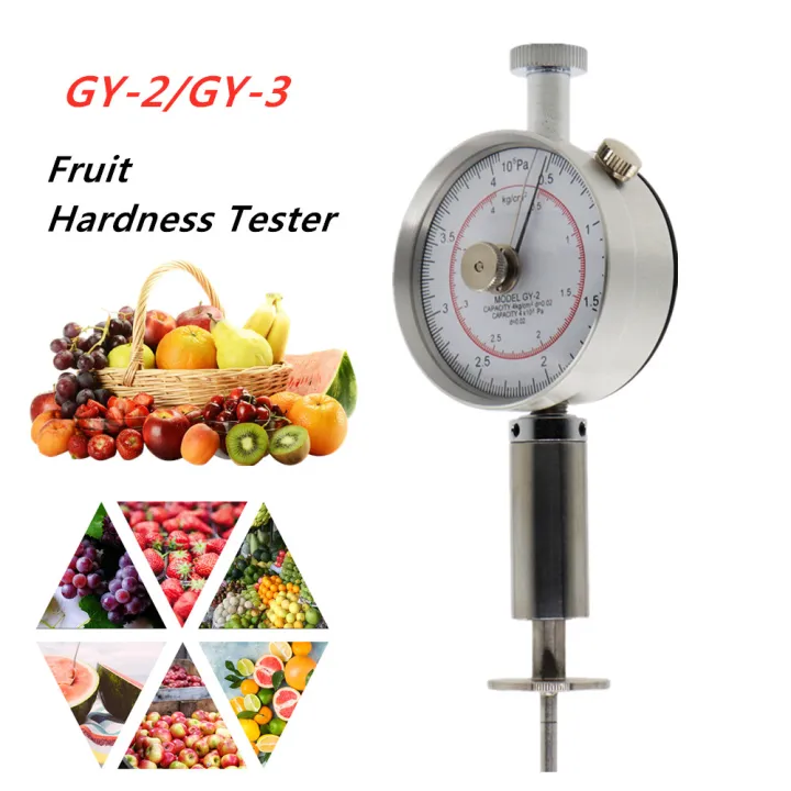 Portable Pointer Fruit Hardness Tester Fruit Penetrometer for Apples ...