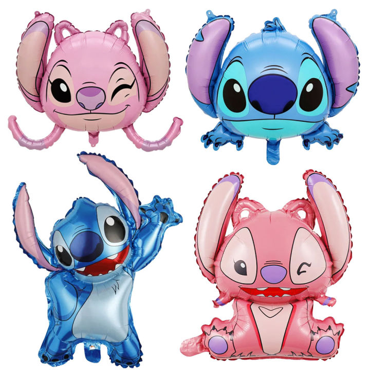 New Lilo Stitch Balloons Set Party Deco Stitch Aluminum Foil Balloon ...