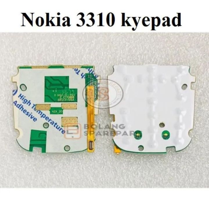 FLEXIBLE KEYTONE KEYPAD NOKIA N3310 2017 3310 2017 REBORN | Daraz.com.bd
