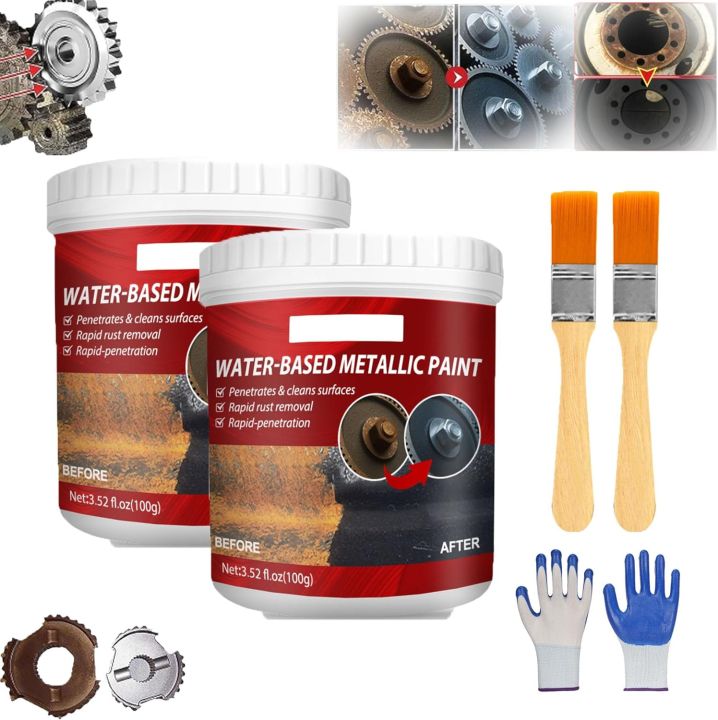 Water Based Metal Rust Remover Metallic Paint Rust Conversion Agent ...