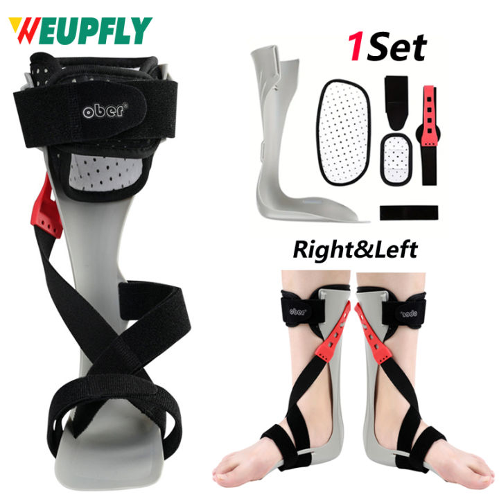 1Set AFO Drop Foot Support Splint Ankle Foot Orthosis Brace for Stroke ...