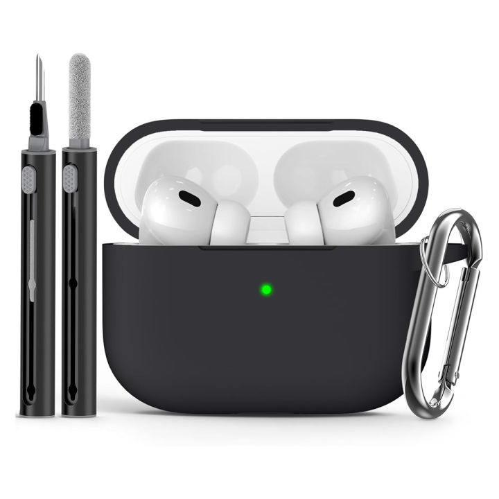 Airpods Pro Case Cover With Cleaner Kit Soft Silicone Protective Case