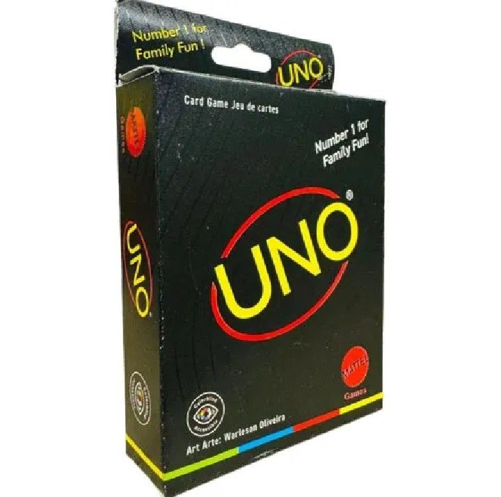 UNO BLACK(minimalista).A new version of uno.An amazing card game.Also ...