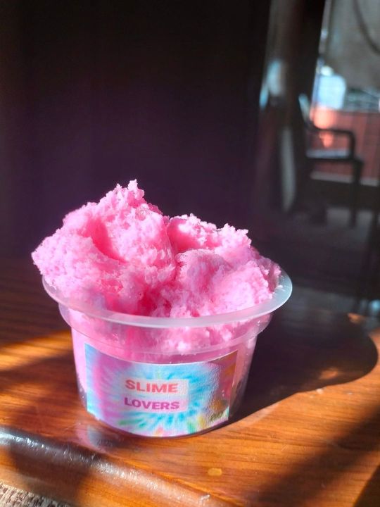 cotton candy slime (slime lovers bd), sensory play for kids, easy to ...