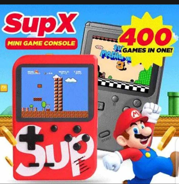 ibex SUP Game Box 400 In 1 Retro video game Handheld Game Console ...