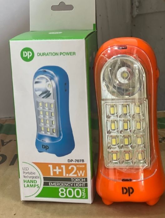 in the image is the DP-707B Portable Rechargeable LED Light. This name ...