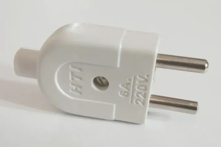 Two pin plug / 2 Pin Plug High Quality HTI (1 PC ) | Daraz.com.bd