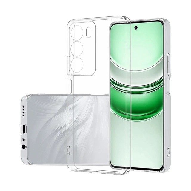 Realme C71 Cover Soft Design Transparent Shockproof Silicone Clear Case ...