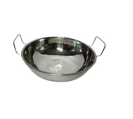 Stainless Steel Kadai Pan | Daraz.lk