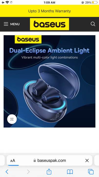 Baseus Bowie E5x True Wireless Earphones | Daraz.pk