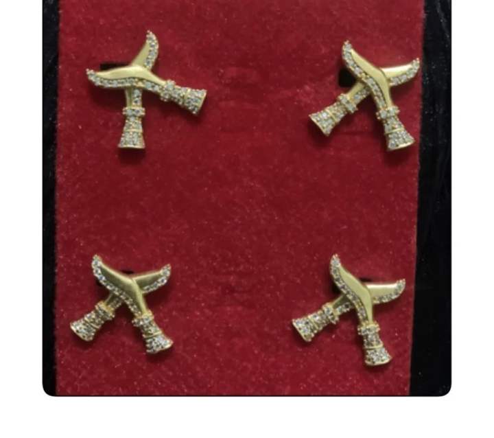 Double Cross Khukuri Brooch for Men | Daraz.com.np