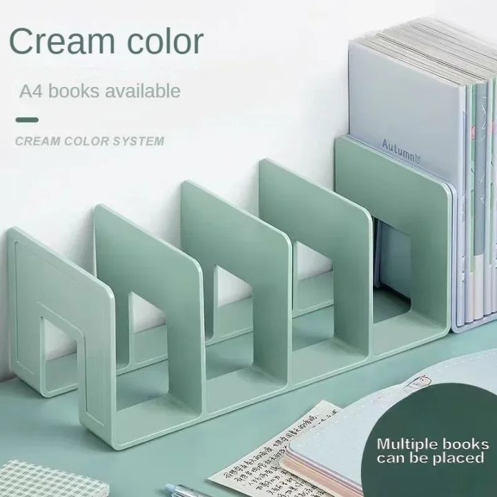 Multi-function Book Magazine Bookshelf Storage Stand Desk Organizer ...