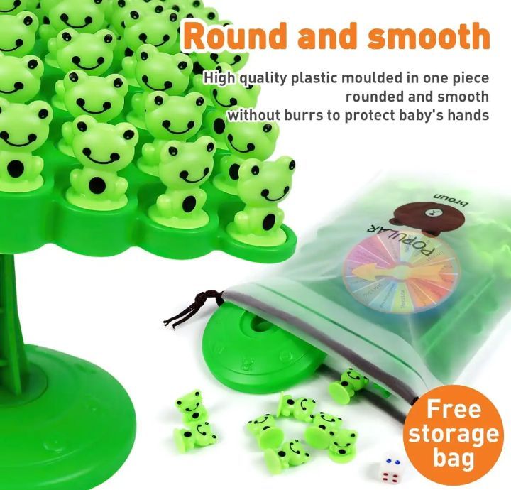 frog balance tree interactive board game toy concentration balance ...