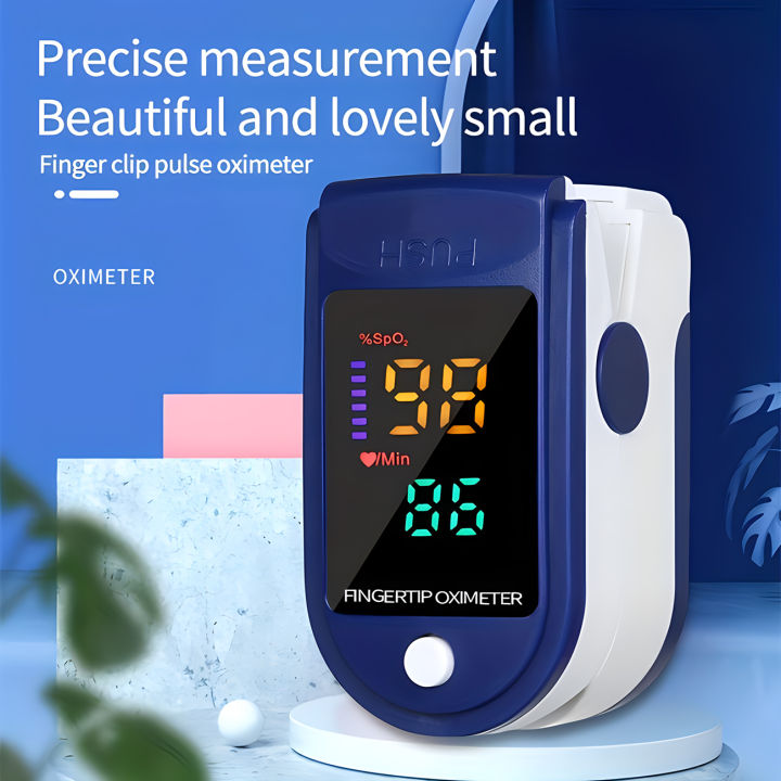 Medical Digital Fingertip Pulse Oximeter Blood Oxygen Saturation Meter ...