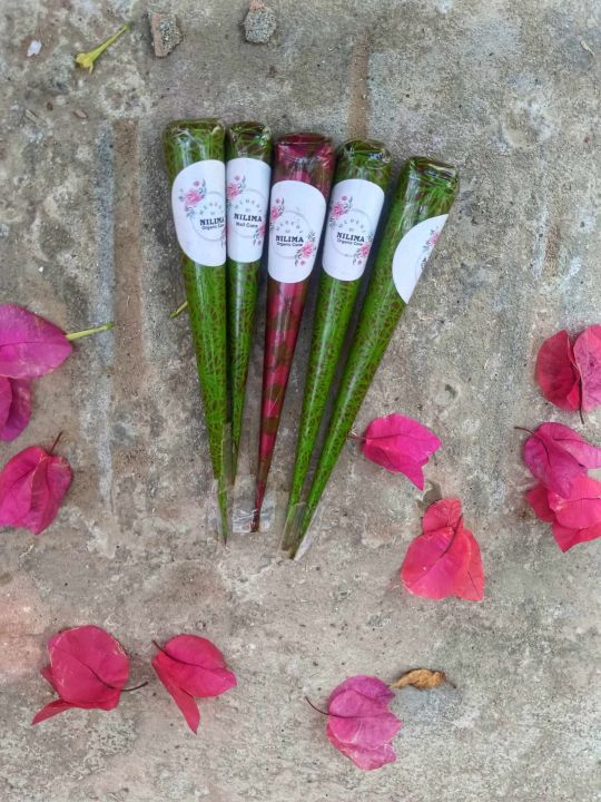 EID SPECIAL ORGANIC MEHEDI 5 PIECES COMBO PACK [ Organic Hand Mehedi 4 ...