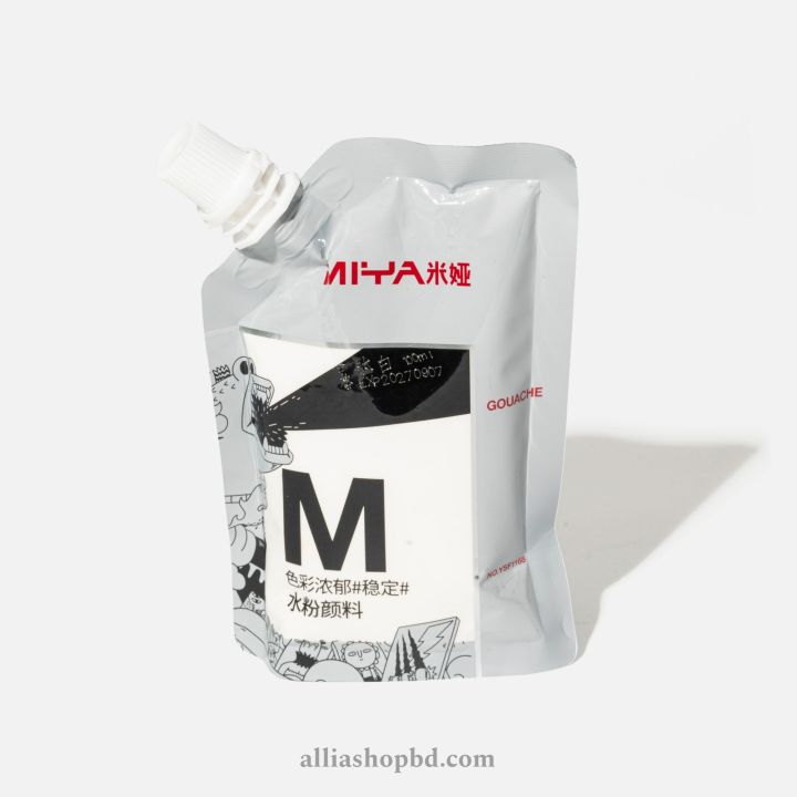HIMI Gouache Refill 100ml CC Bag - White | Daraz.com.bd