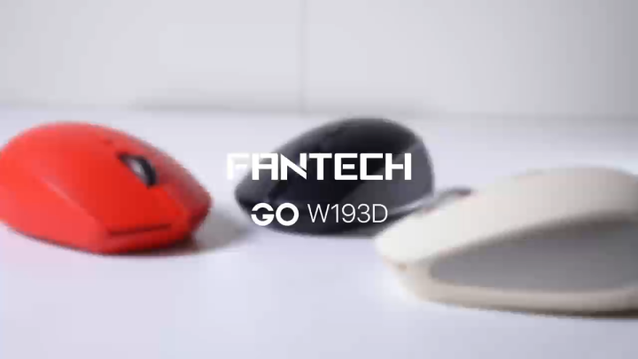 FANTECH GO 193D DUAL MODE BLUETOOTH WIRELESS MOUSE RED | Daraz.com.bd