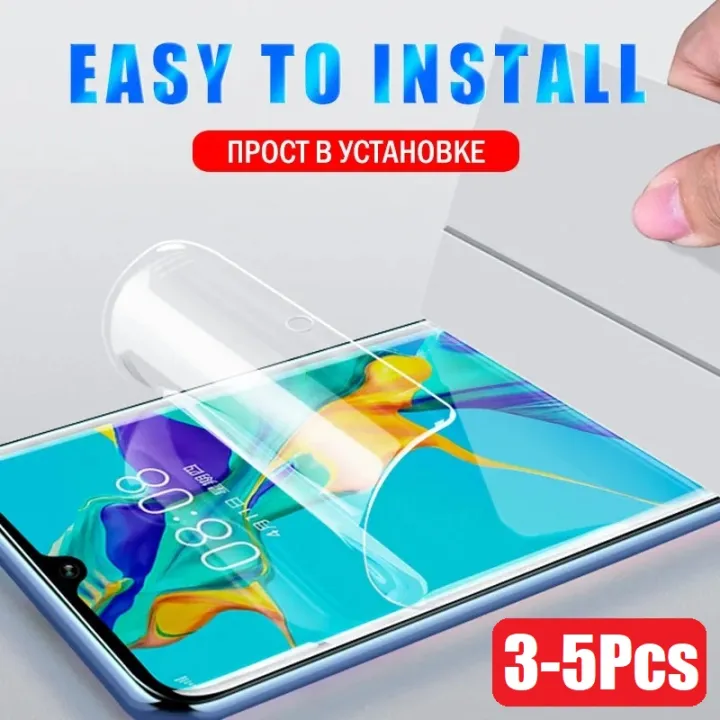 3-5Pcs Hydrogel Film For Huawei Nova Y60 Y61 Honor X6 X6S 30 70 Lite X5 ...
