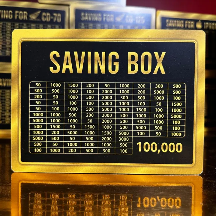 Premium saving box 100K Value Box | Daraz.pk