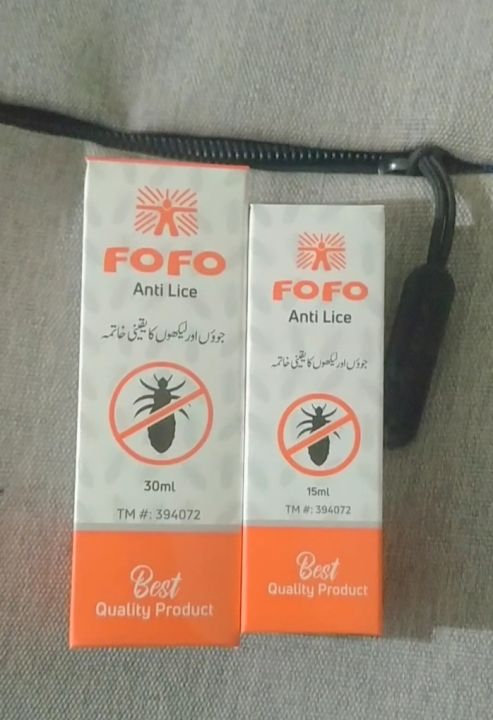 FoFo AntiLice Oil l Smooth Hair & Scalp Care l Anti Lice Oil l Safe ...