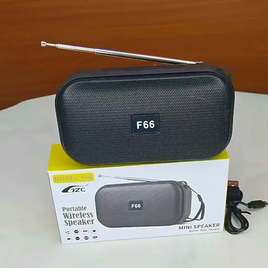F66 Wireless Portable Subwoofer Stereo Bass Mini BT Speaker Stronger FM ...