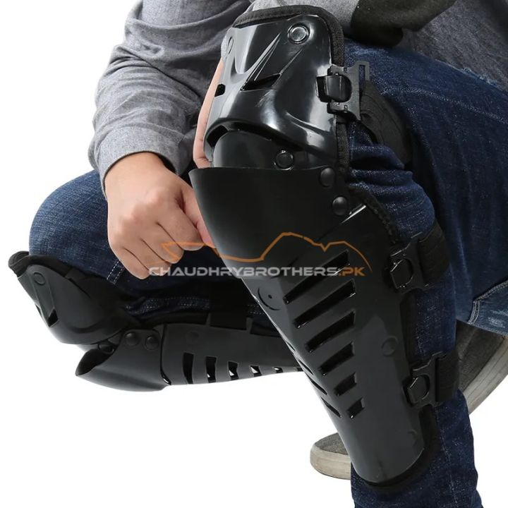 UNBREAKABLE MOVING ELBOW & KNEWW GUARDS FOR BIK RIDERS (SAFETY KIT FOR ...