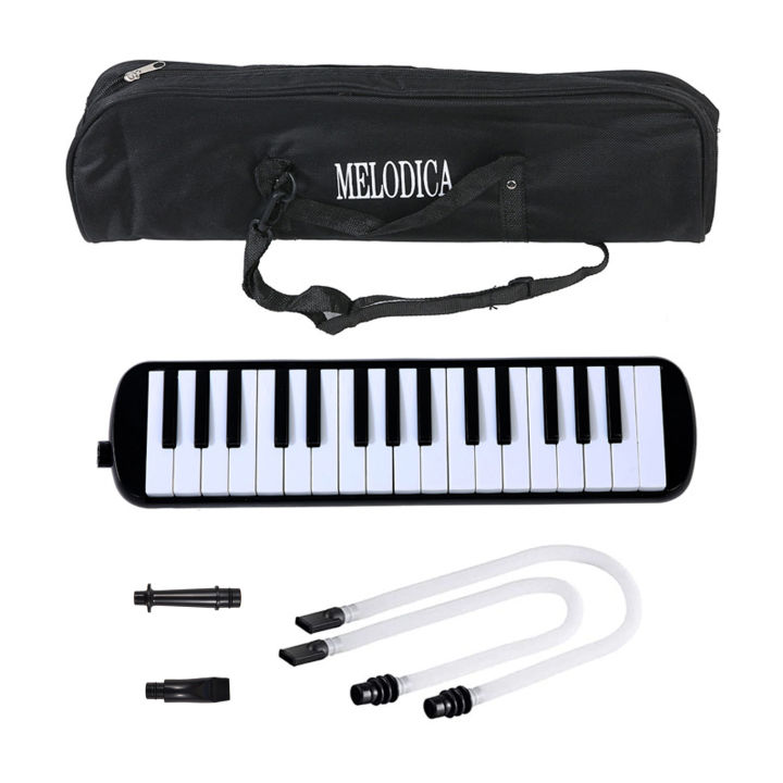 32 Keys Melodica Instrument Melodica Air Piano Keyboard with Soft Blow ...