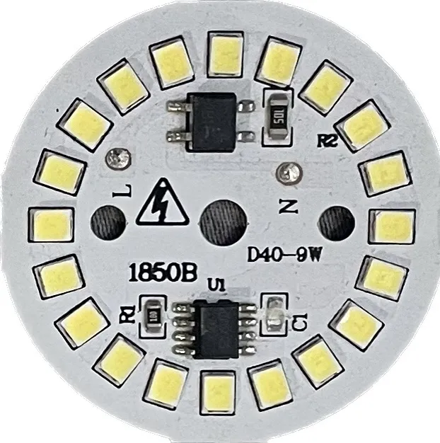 5w/9w/12W/15w/18w LED bulb Chip, with heatsink white/golden 1Pcs per ...