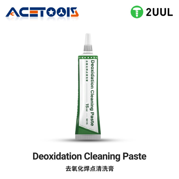 2UUL SC15 Deoxidation Cleaning Paste 15ml Oxidation Removal Low Smoke ...