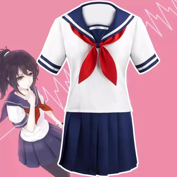 Game Ayano Aishi Cosplay Anime Costume Yandere Simulator Yandere Chan ...