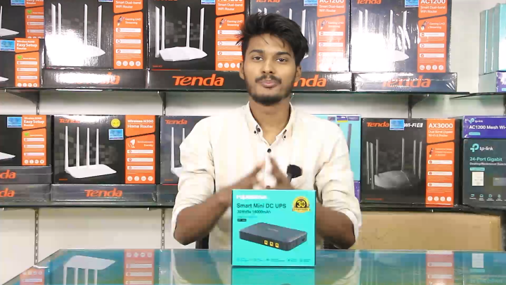 Marsriva KP1 Ultra 30W 16000mAh Mini DC UPS | Daraz.com.bd