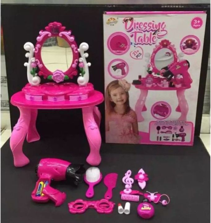 Dressing Table Electronic Battery Operated Pretend Dressing table toy ...