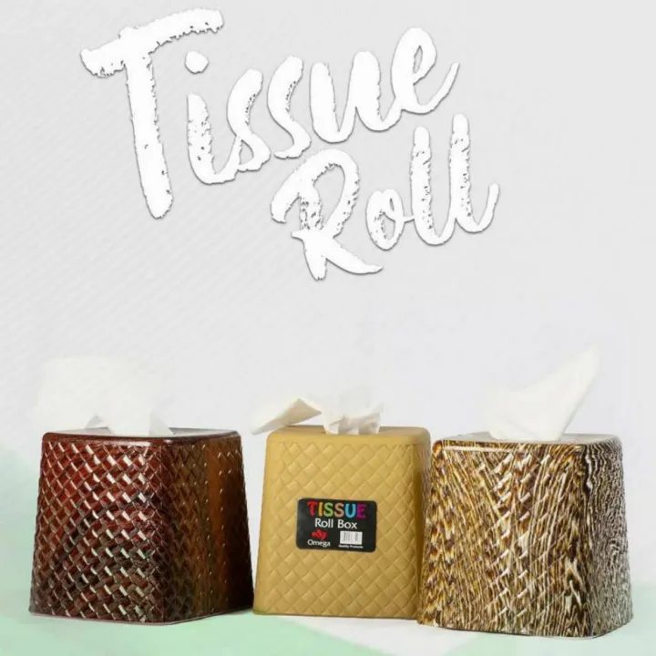 BEAUTIFUL SQUARE TISSUE ROLL BOX | Daraz.pk