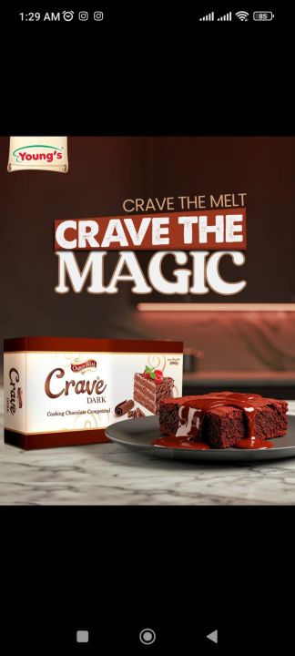 crave dark compound chocolate 2kg | Daraz.pk