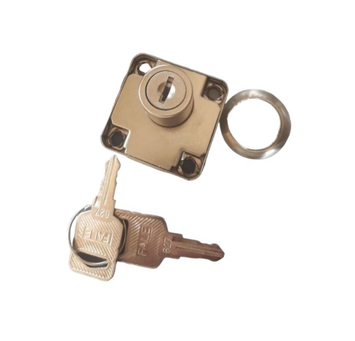 NMHS Normal Classic Drawer Lock with Key ,Heavy Duty 3/4 chrome | Daraz.pk