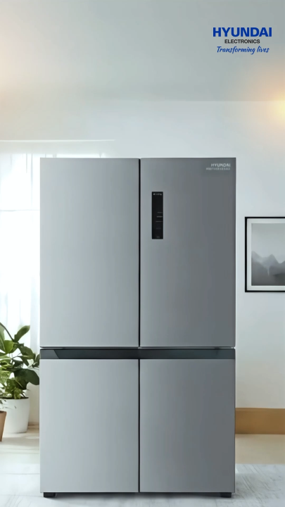 Hyundai 725L Multi Door Refrigerator | 4-Doors | Inverter Compressor ...