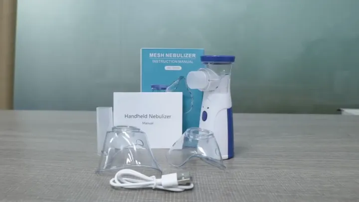 Mini Mesh Nebulizer Machine For Adults & Kids - Portable Nebulizer ...