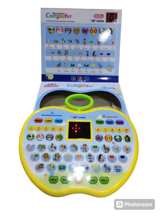 Educational Computer Pad LED Screen with LED Screen for kids | Daraz.pk