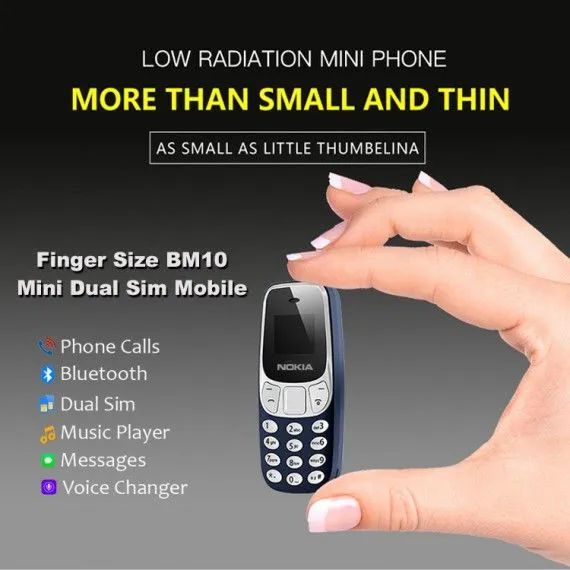 BM 10 mini Super Small Dual sim Mobile (A Grade) | Daraz.lk