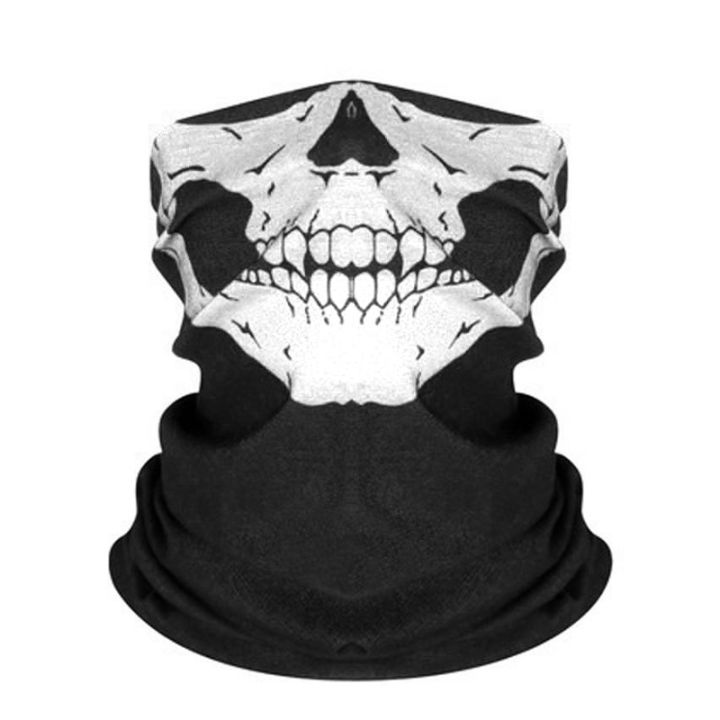 Halloween Mask Horror Skeleton Chin Mask Skeleton Performance Party ...